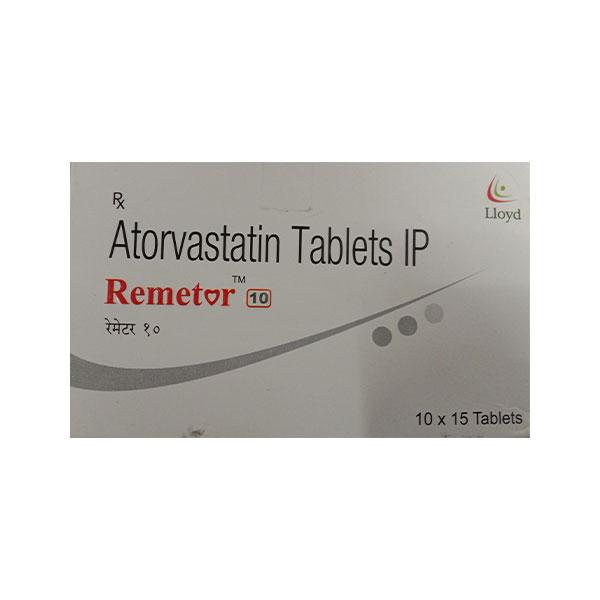 REMETOR 10 Tablet 15's Price, Uses, Side effects, Substitutes | Netmeds