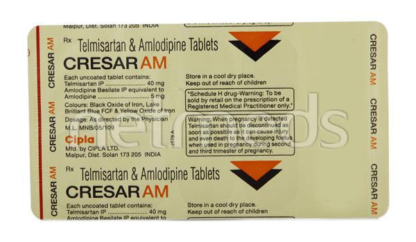 Cresar AM 40mg Tablet 10'S
