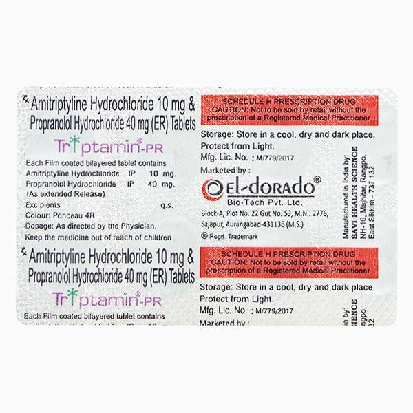 TRIPTAMIN PR Tablet 10's