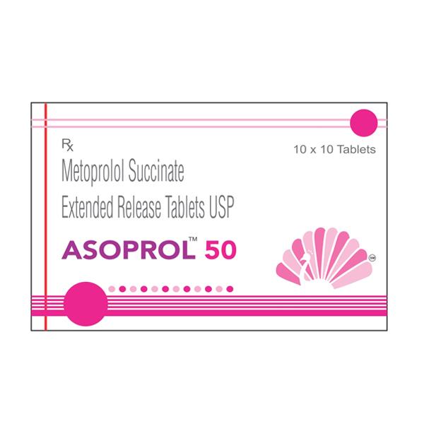 ASOPROL 50mg Tablet 10's