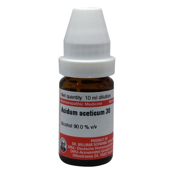 Buy Dr. Willmar Schwabe Acidum Aceticum 30 CH Drops 10 ml Online at ...