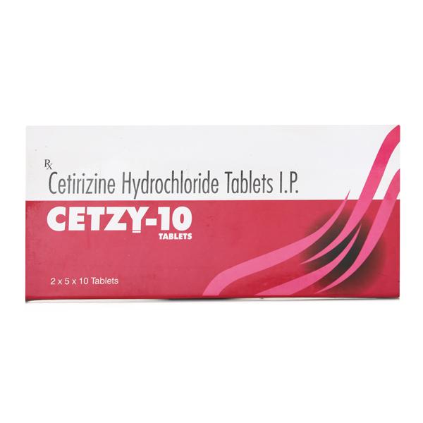 CETZY 10mg Tablet 10's