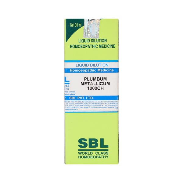Buy SBL Plumbum Metallicum 1M Liquid 30 ml Online at Discounted Price ...