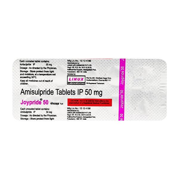 Joypride 50mg Tablet 10'S Price, Uses, Side effects, Substitutes | Netmeds