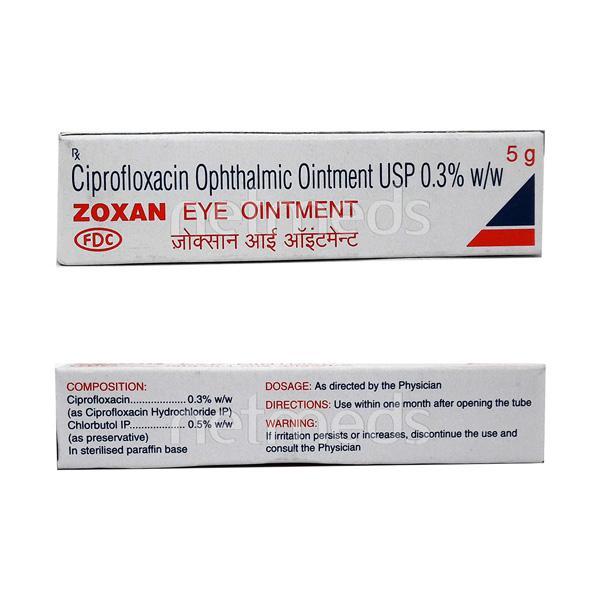 Zoxan Eye Ointment 5gm