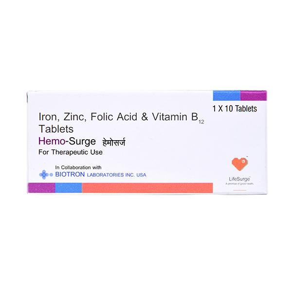 HEMO SURGE Tablet 10's
