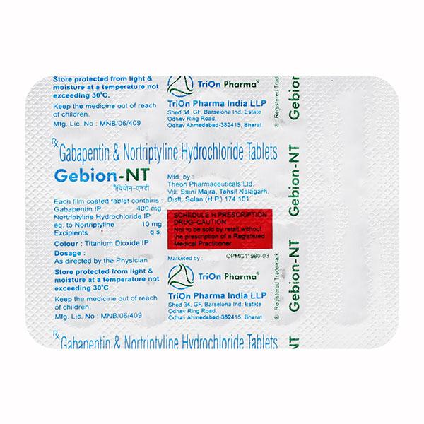 GEBION NT Tablet 10's