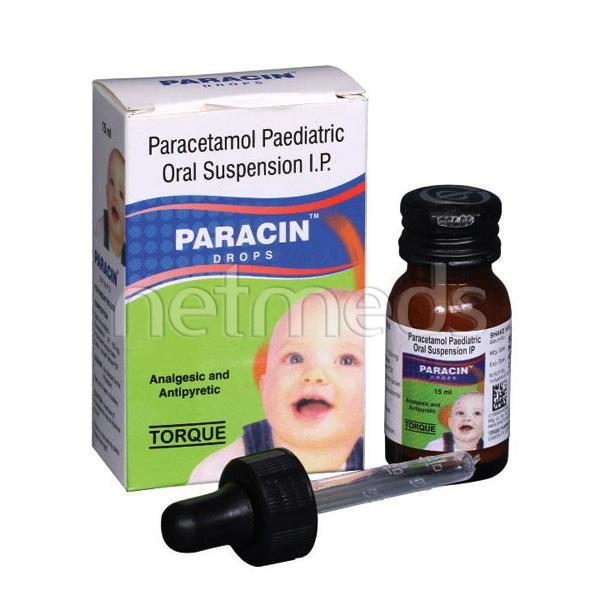 Paracin Paediatric 100mg Drops 15ml