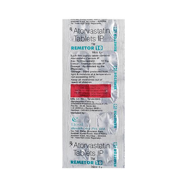 Remetor 10mg Tablet 10'S