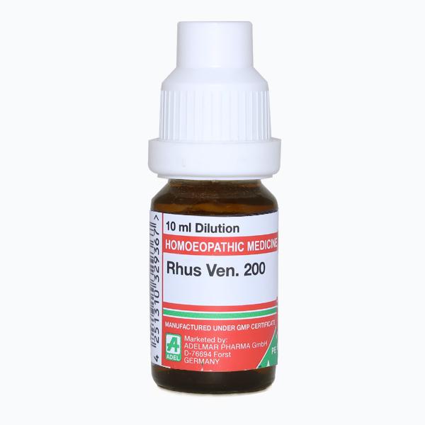 Buy Adel Rhus Ven. 200 Liquid 10 ml Online at Discounted Price | Netmeds