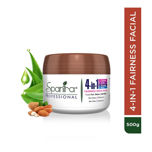 Buy Spantra 4-In-1 Fairness Insta Facial Cream - Professional 500 gm ...