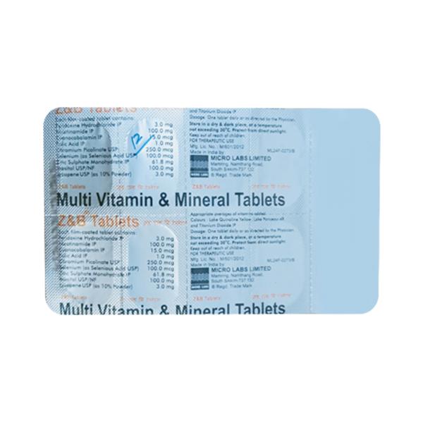 Z & B Tablet 10's