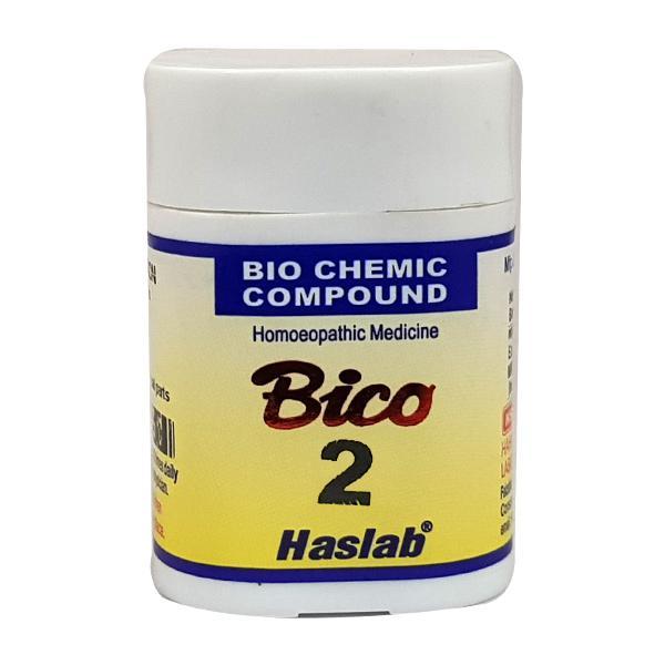 Buy Haslab Bico 2 Biochemic Compound Tablet 20 gm online at best price ...