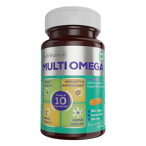 Jubilant Nutrihance Multi Omega Veg Softgel Capsule 30's Online at Best ...