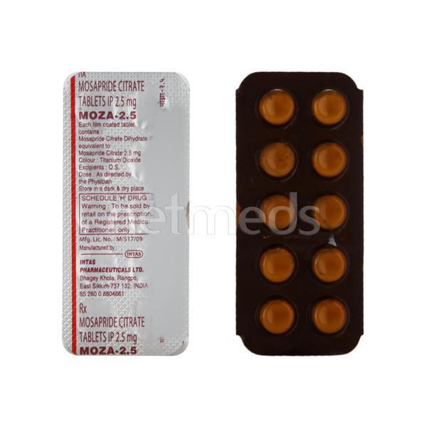 Moza 2.5mg Tablet 10'S