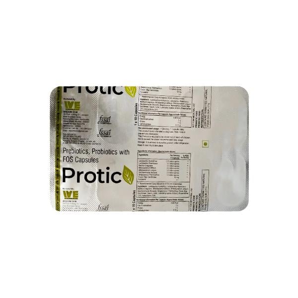 Buy PROTIC Capsule 10's Online at Upto 25% OFF | Netmeds