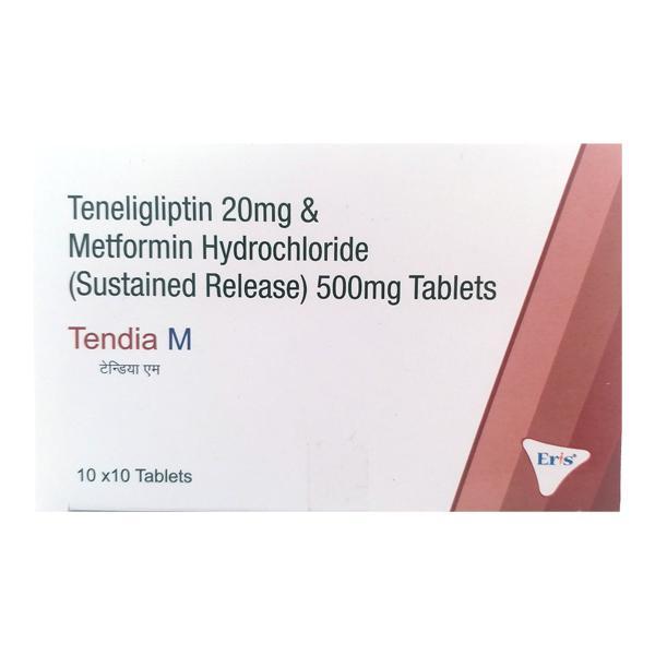 Tendia M Tablet 10'S Price, Uses, Side effects, Substitutes | Netmeds