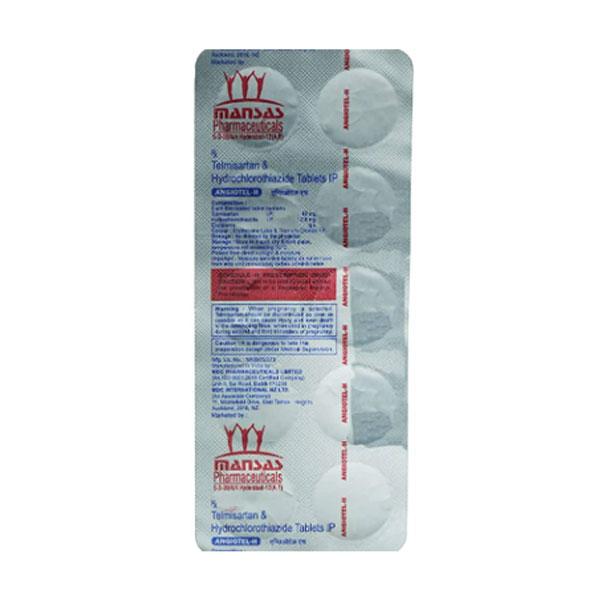 ANGIOTEL H 40mg Tablet 10's