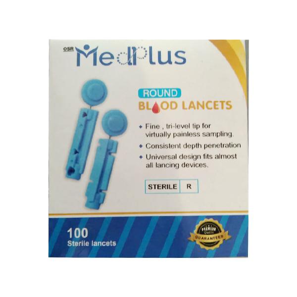 OSR Medplus Blood Lancet - Round 100's
