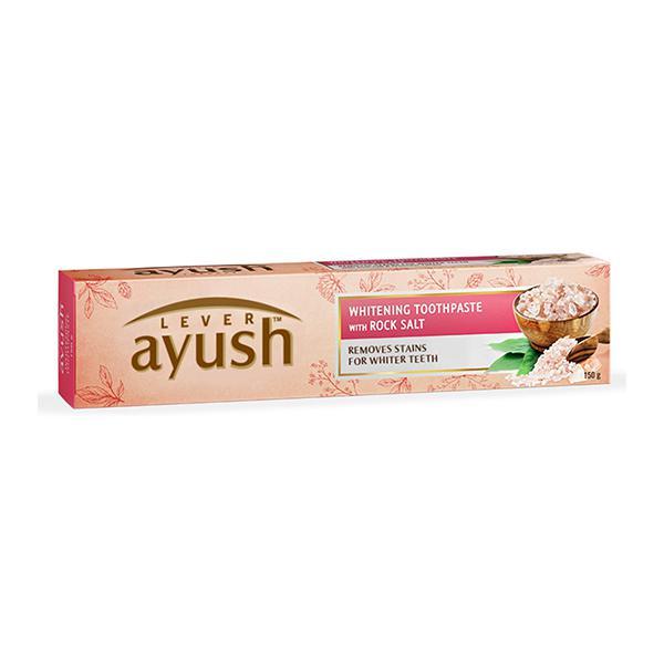Buy Lever Ayush Whitening Rock Salt Toothpaste 150 gm Online at ...
