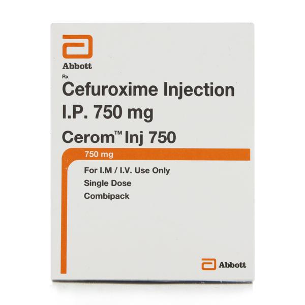 Cerom 750mg Injection 1'S