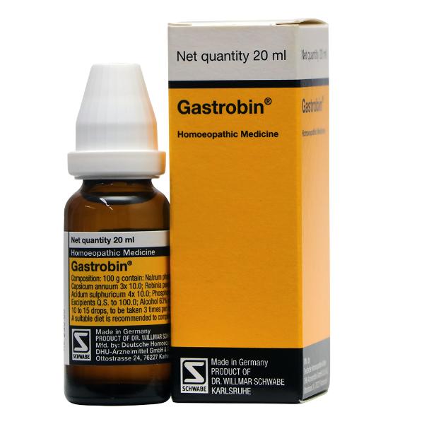 Buy Dr. Willmar Schwabe Gastrobin Drops 20 ml Online at Discounted ...