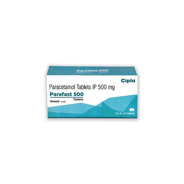 Parafast 500mg Tablet 10'S