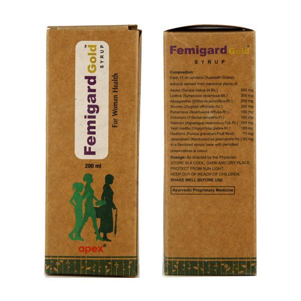 Buy Femigard Gold Syrup 200ml Online at Discounted Price | Netmeds