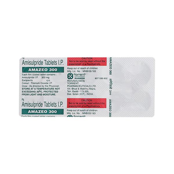 Buy Amazeo 300mg Tablet 10'S Online at Upto 25% OFF | Netmeds