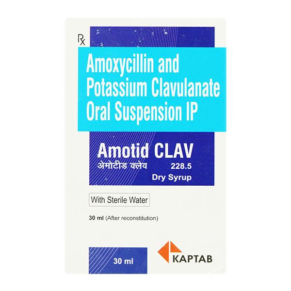Buy AMOTID CLAV Dry Syrup 30ml Online at Upto 25% OFF | Netmeds