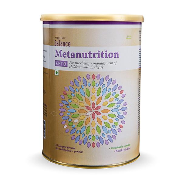 Buy Pristine Balance Metanutrition KETO - Citrus Flavour 400 gm (Tin ...