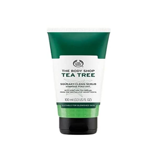 The Body Shop Tea Tree Squeaky Clean Scrub 100 ml Online at Best Price ...