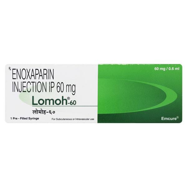 Buy Lomoh 60mg Injection 0.6ml Online at Upto 25% OFF | Netmeds