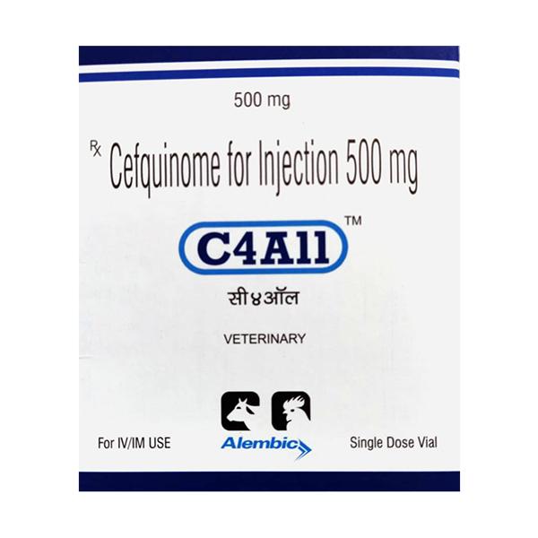 C4ALL (VET) Injection 1's Price, Uses, Side effects, Substitutes | Netmeds