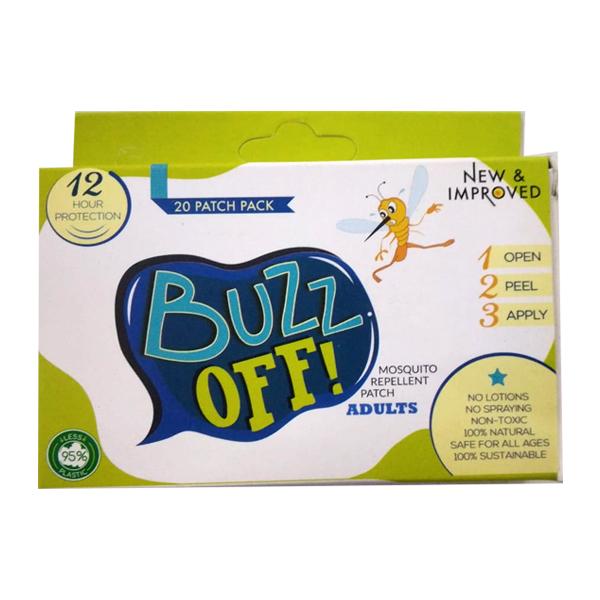 Buzz Off Mosquito Repellent Patch for Adults 20's Online at Discounted ...