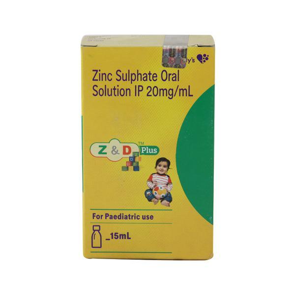 Z&D Plus Oral Solution 15ml : Uses, Side Effects, Price | Netmeds