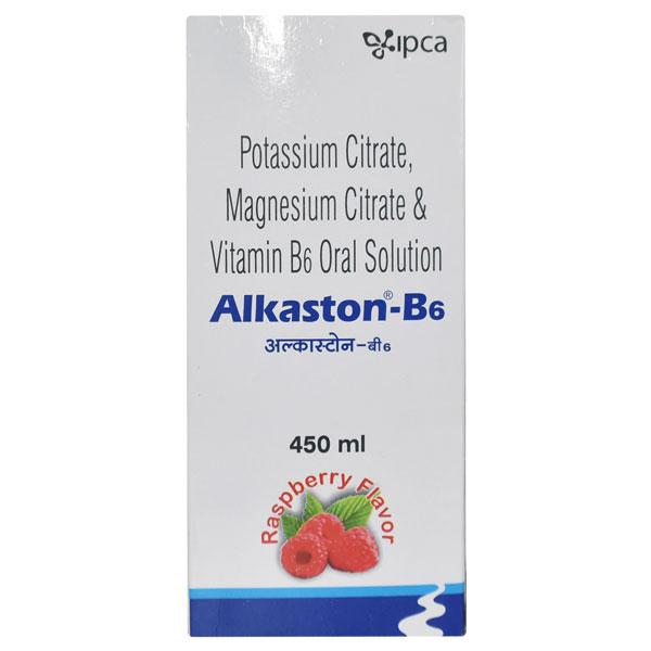 ALKASTON B6 Raspberry Flavour Oral Solution 450ml Price, Uses, Side ...