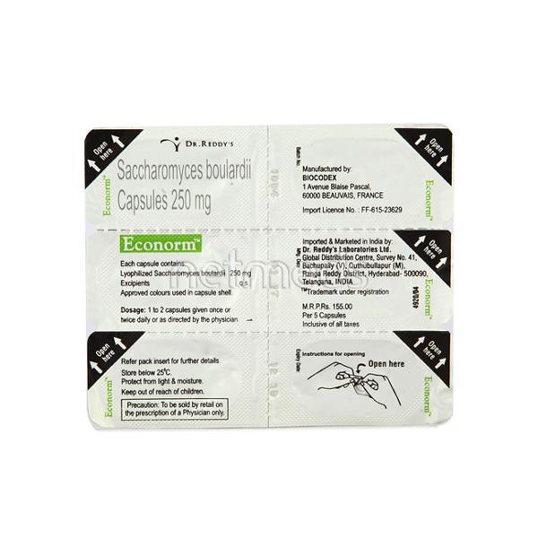 Econorm Capsule 5'S : Uses, Side Effects, Price | Netmeds