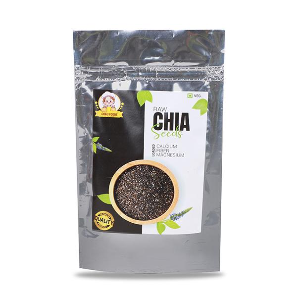 Chau Foods Raw Chia Seeds 150 gm