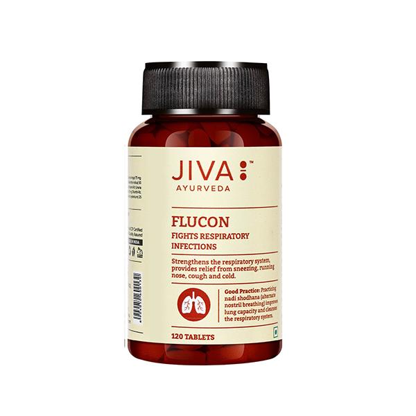Jiva Ayurveda Flucon Tablets 120's online at best price-Personal Care