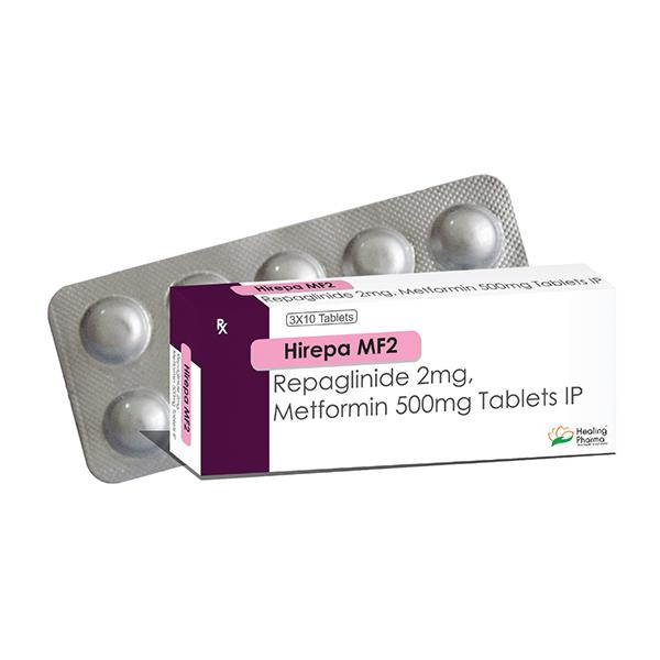 HIREPA MF 2 Tablet 10's Price, Uses, Side effects, Substitutes | Netmeds