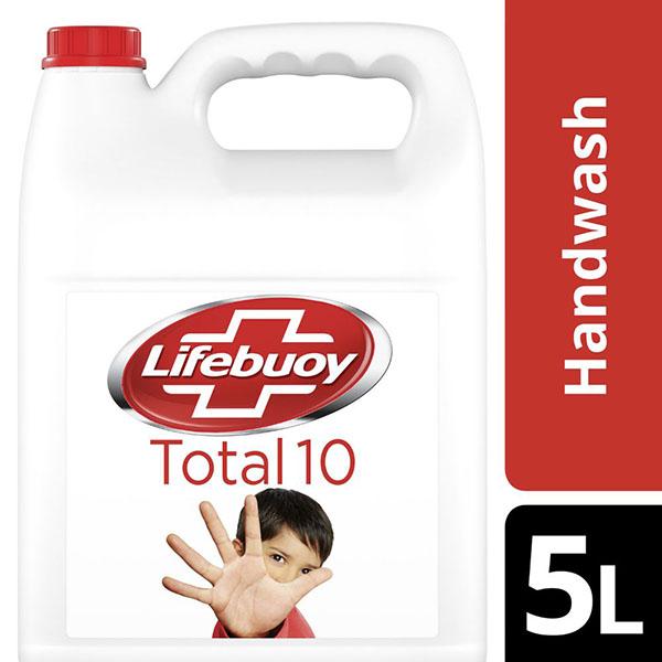 Buy Lifebuoy Handwash Fights Bacteria & Viruses 5000 ml Online at Best ...