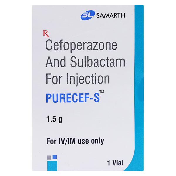 Purecef S 1000/500mg Injection 1'S