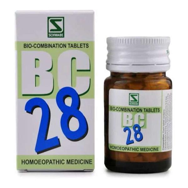 Dr. Willmar Schwabe BC 28 Tablet 20 gm online at best price-Homeopathy