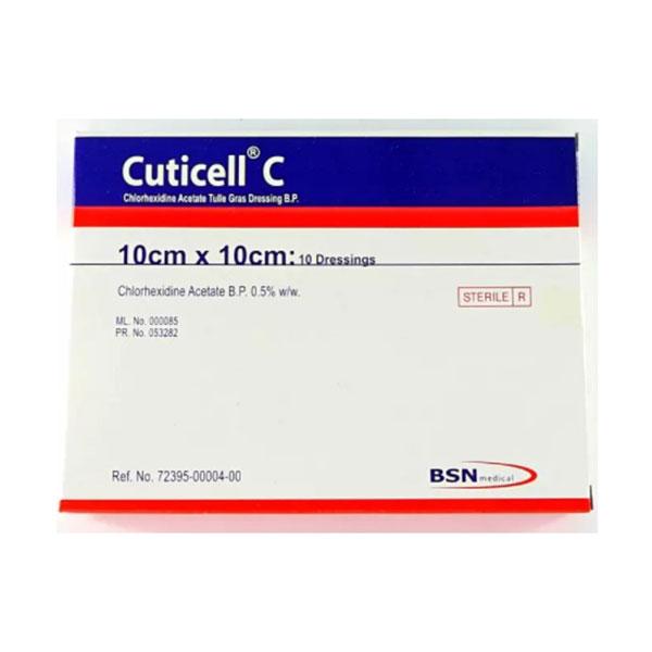 Buy BSN Cuticell C Dressing Gauze (10 cm x 10 cm) 10's Online at ...