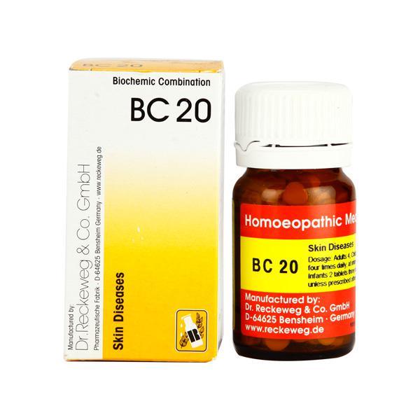 Dr. Reckeweg Bio-Combination 20 (BC 20) Tablet 20 gm - Skin Health ...