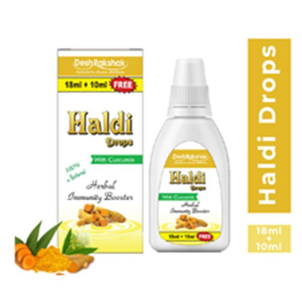 Desh Rakshak Immunity Booster Drops - Haldi 18 ml