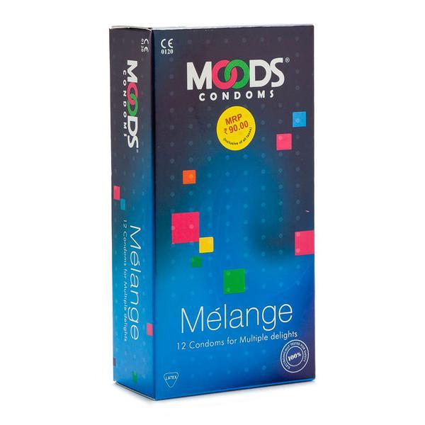 Moods Condoms Melange 12's online at best price-Condoms