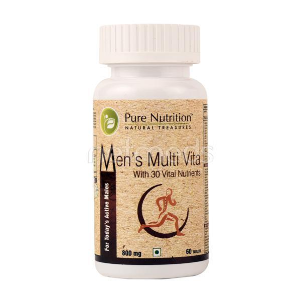 Buy Pure Nutrition Mens Multi Vita Tablets 60's Online at Discounted ...