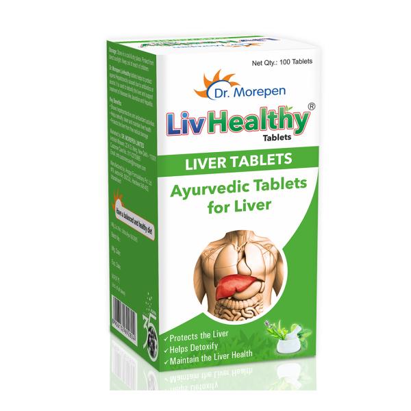 Buy Dr.Morepen Liv Healthy Liver Tablet 100's Online at Best Price ...